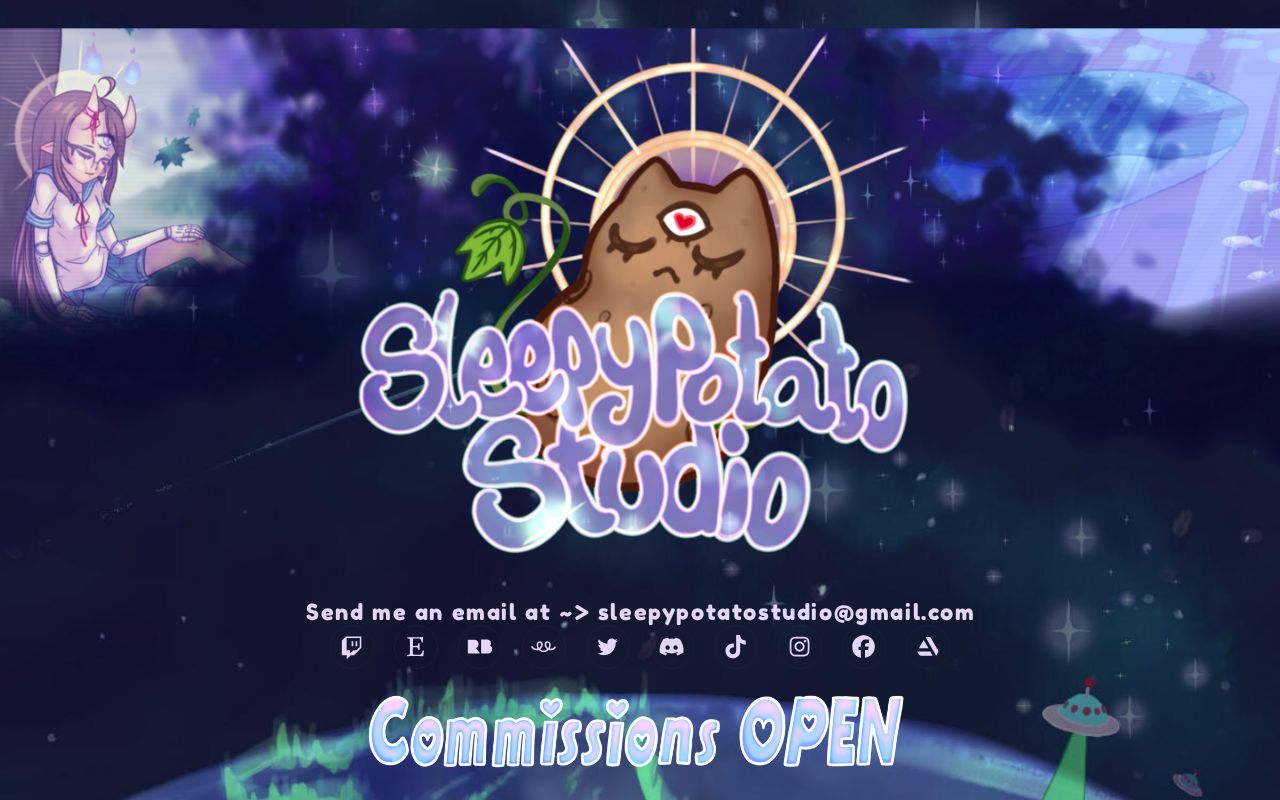 SleepyPotatoStudio Commissions